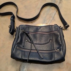 Jessica Simpson | Bags | Jessica Simpson Navy Blue Satchel | Poshmark